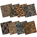 16 Seamless Aged Bronze Patterns - Digital Papers (instant Download) - Etsy