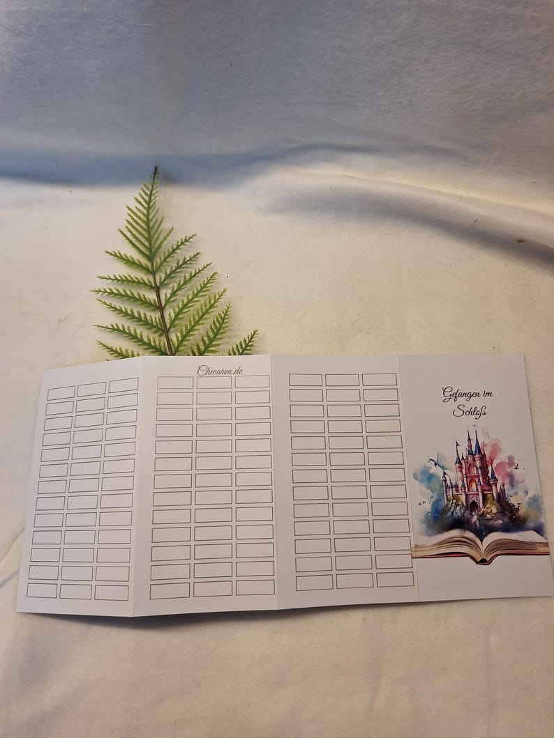 Trapped in the Castle 4-fold Card - Etsy