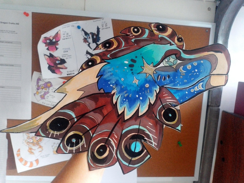 Printable Paper Dragon Kit 2 - Etsy