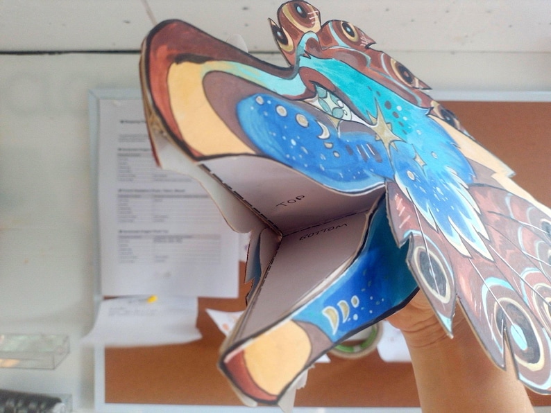 Printable Paper Dragon Kit 2 - Etsy