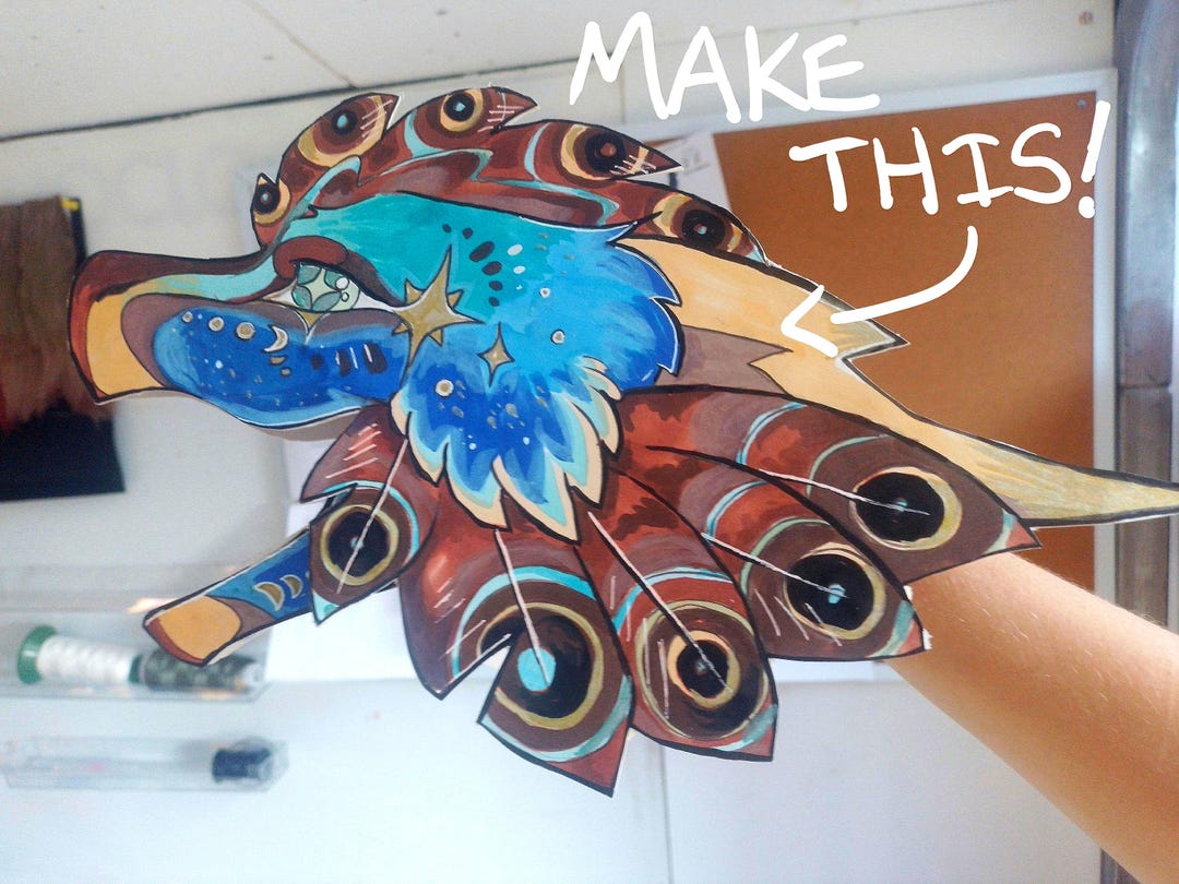 Printable Paper Dragon Kit 2 - Etsy
