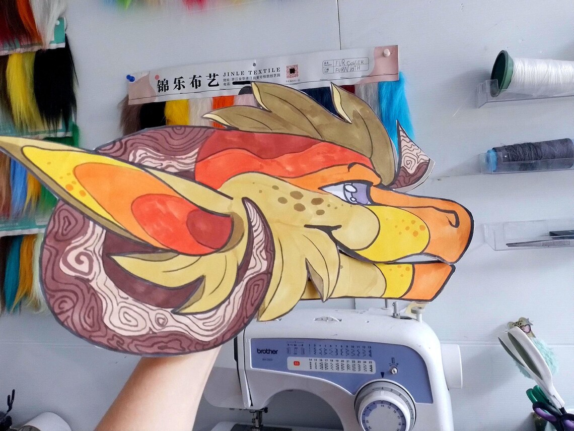 Printable Paper Dragon Kit - Etsy