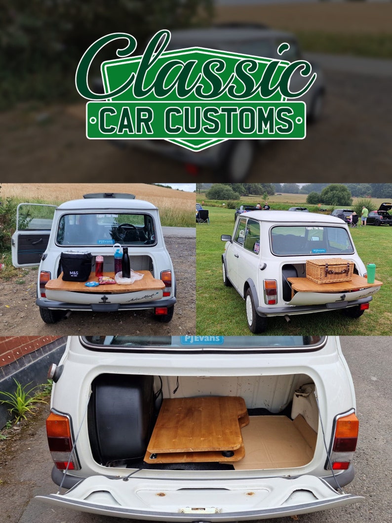 Collapsable / Folding Picnic Table for Classic Mini's - Etsy