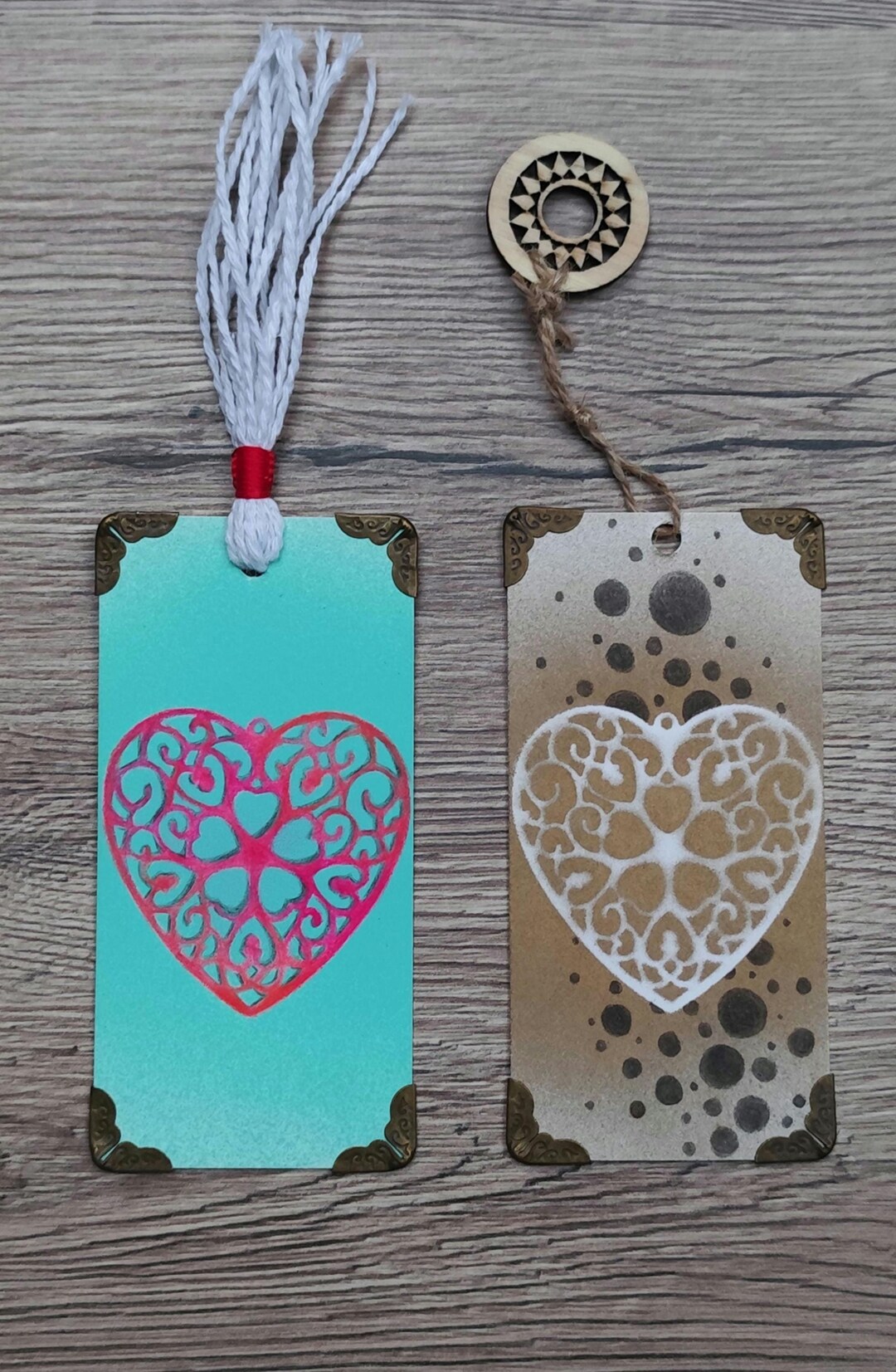 Handmade Original Bookmarks Unique Book Lover Gift Heartwarming ...