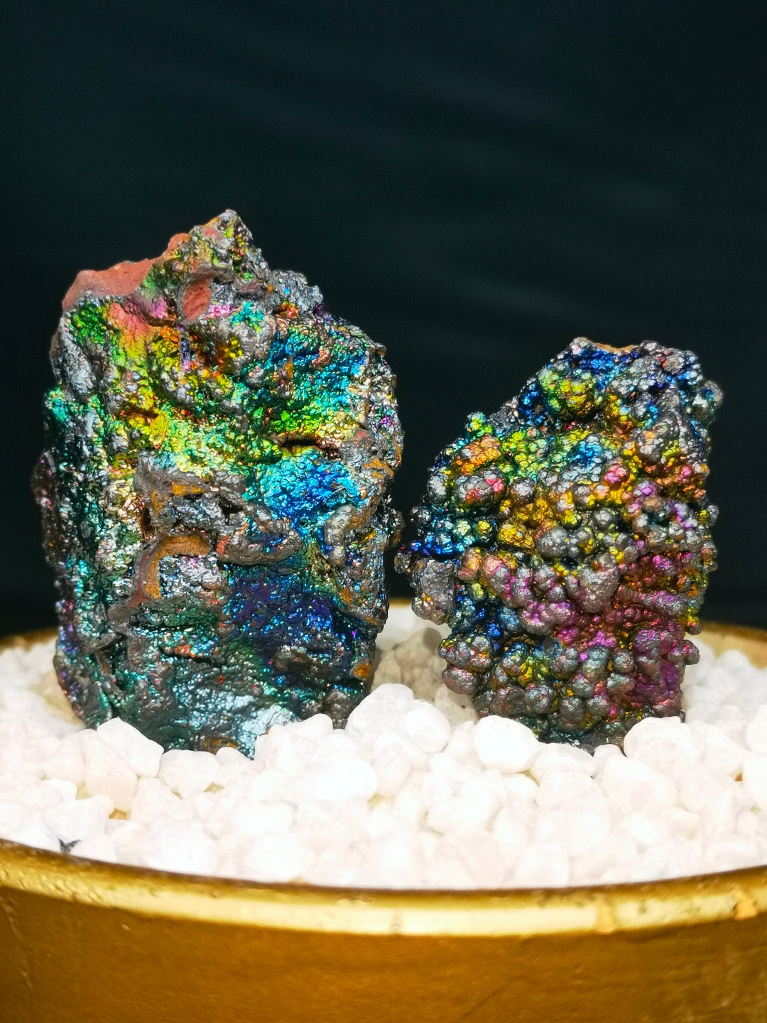 66 Rainbow Color Iridescent Goethite ,100% Natural ,mineral Specimens ...