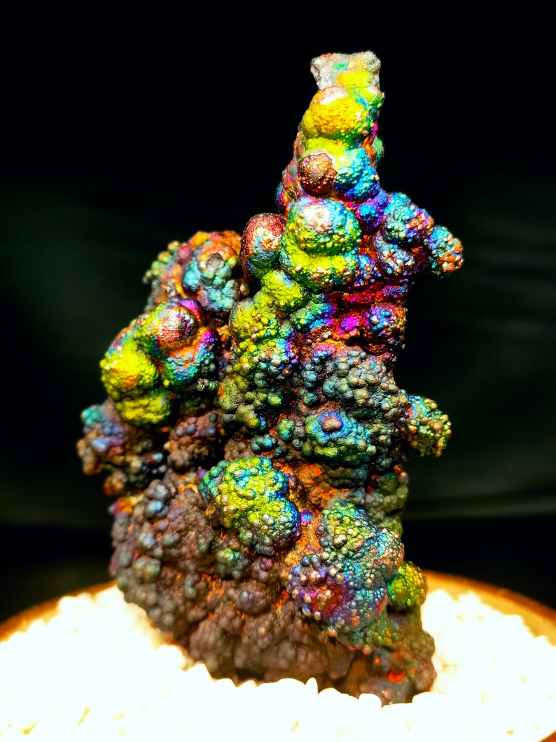 82rainbow Color Iridescent Goethite ,100% Natural ,mineral Specimens ...