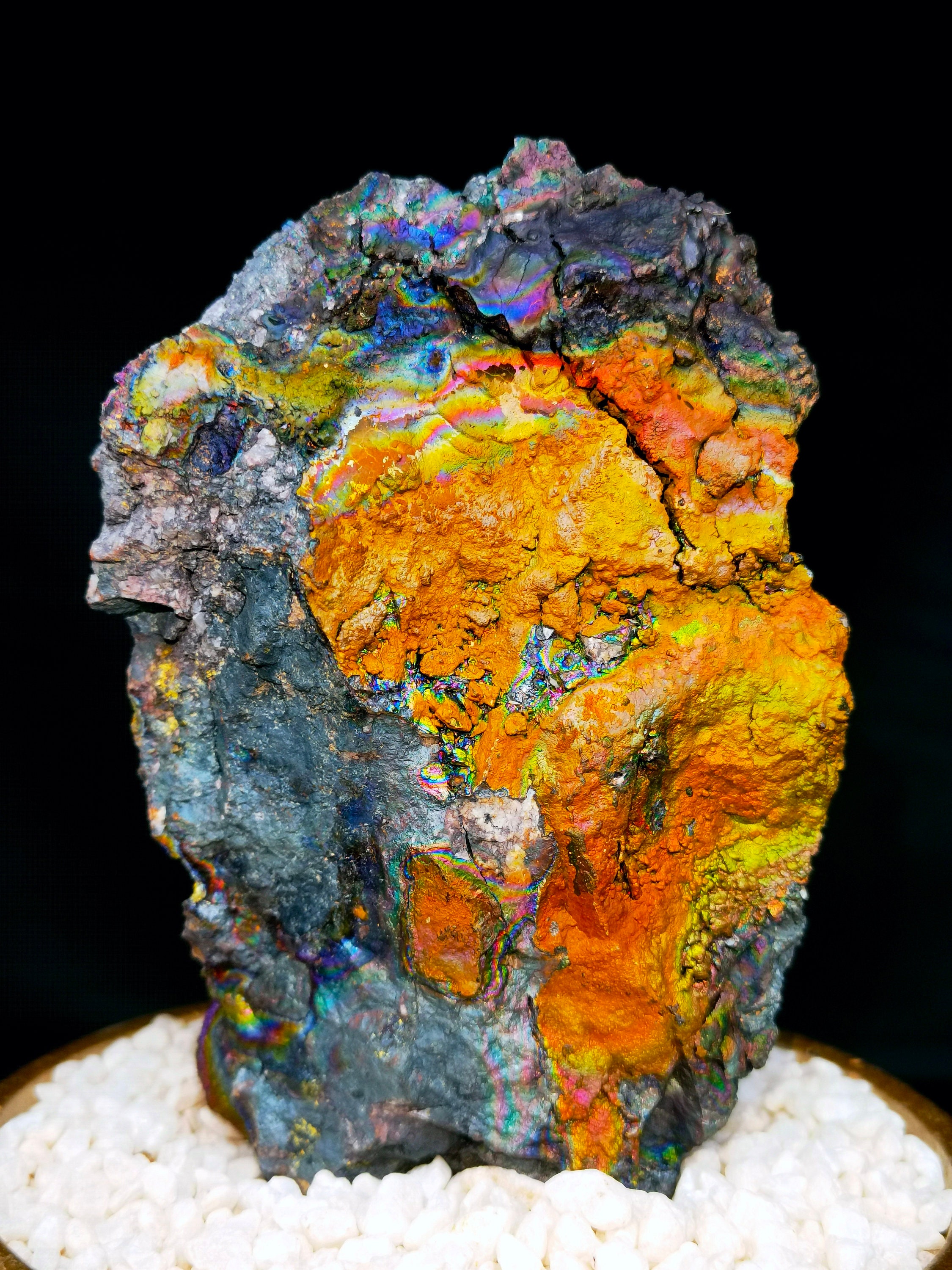 107top Premium Rainbow Color Iridescent Goethite ,100% Natural 282g ...