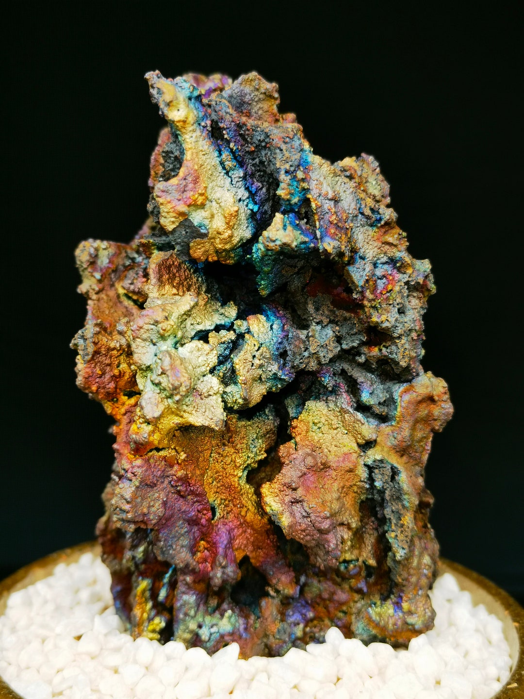 134) Premium Unique Color Turgite ,iridescent Goethite ,mineral ...
