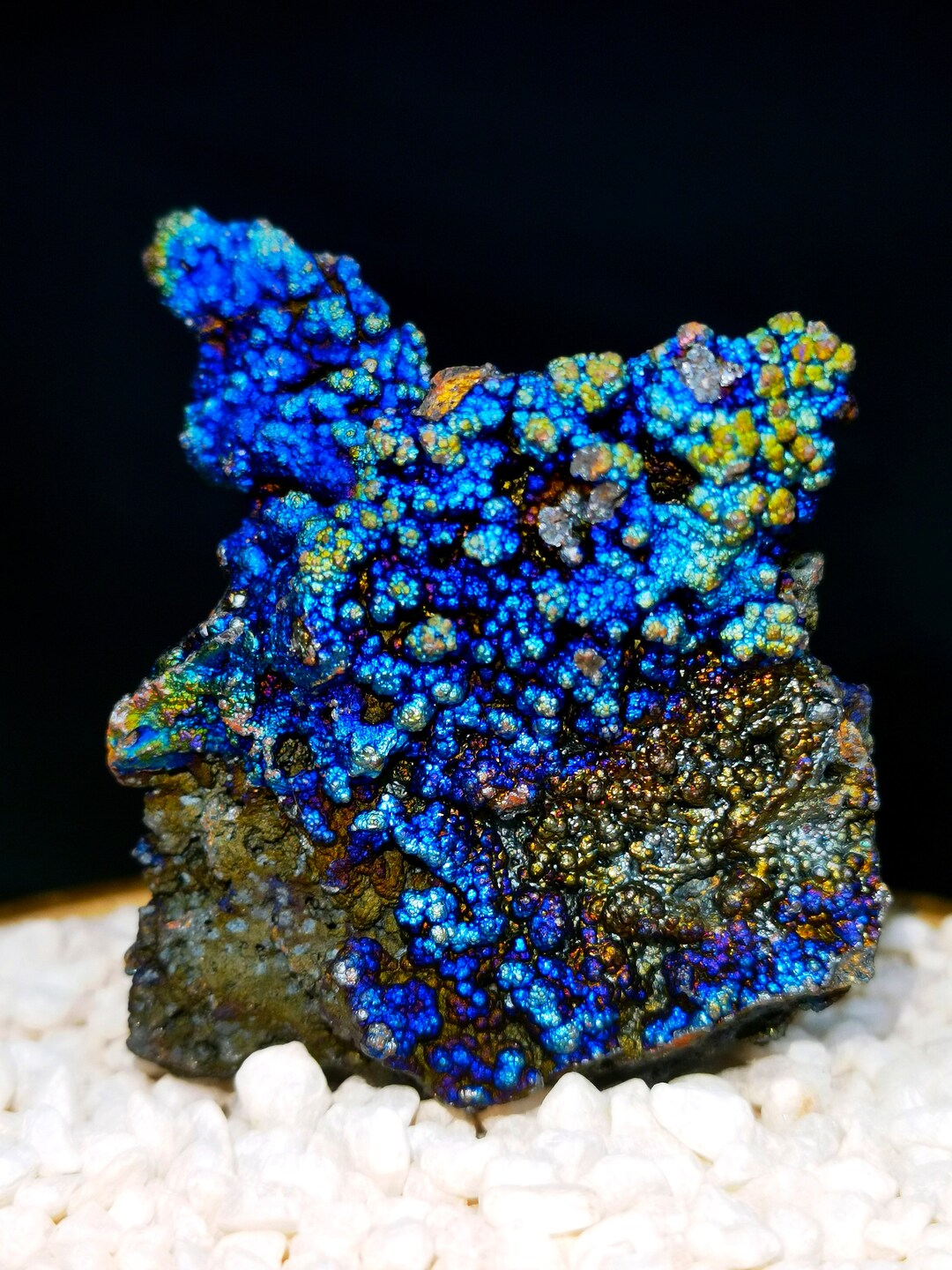 Iridescent Blue Turgite Goethite Specimen, Malaysian Mineral (71g ...
