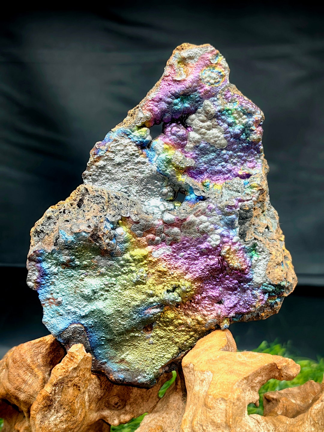 21 Rainbow Color Iridescent Goethite ,100% Natural ,mineral Specimens ...