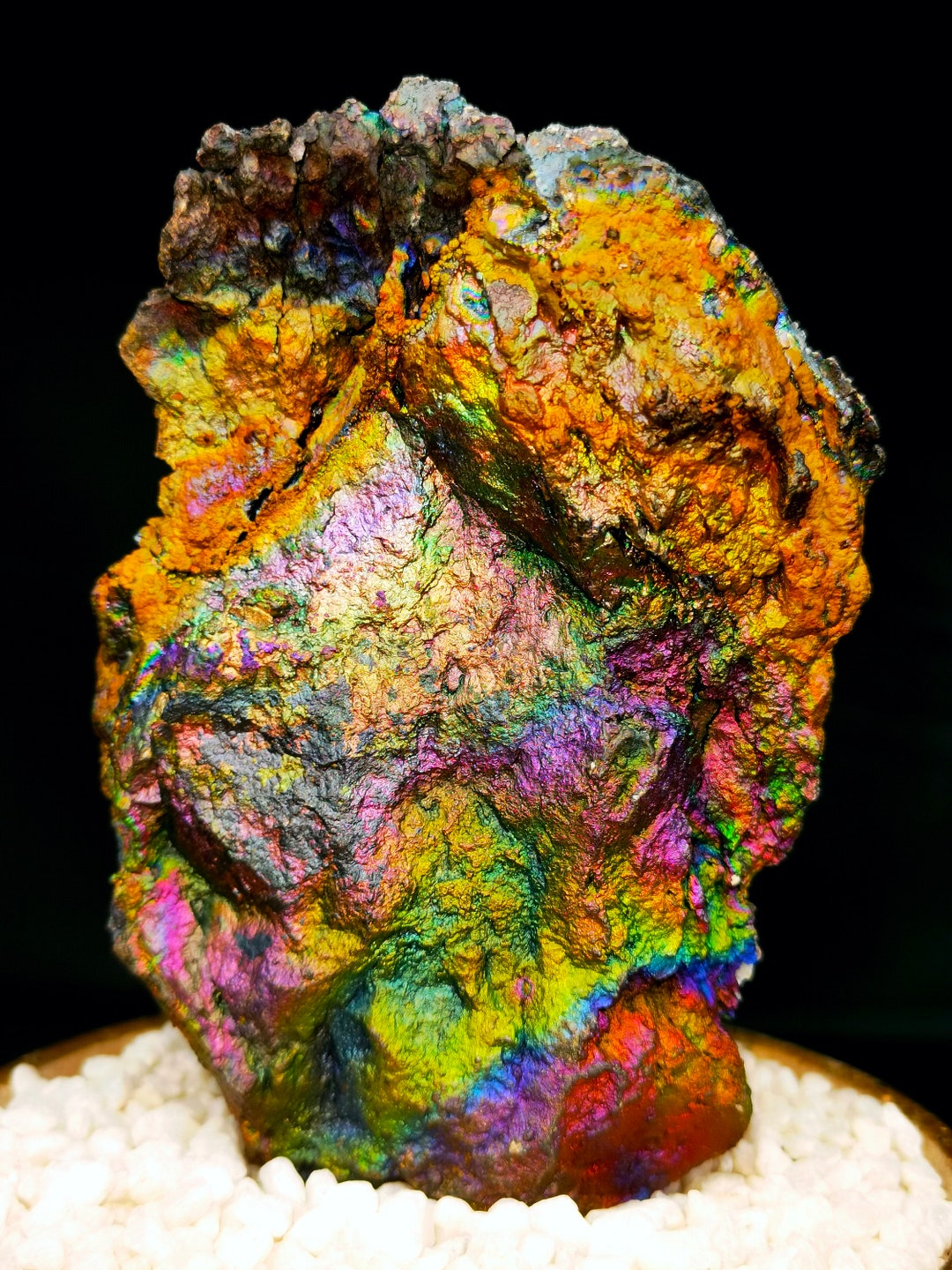 107top Premium Rainbow Color Iridescent Goethite ,100% Natural 282g ...