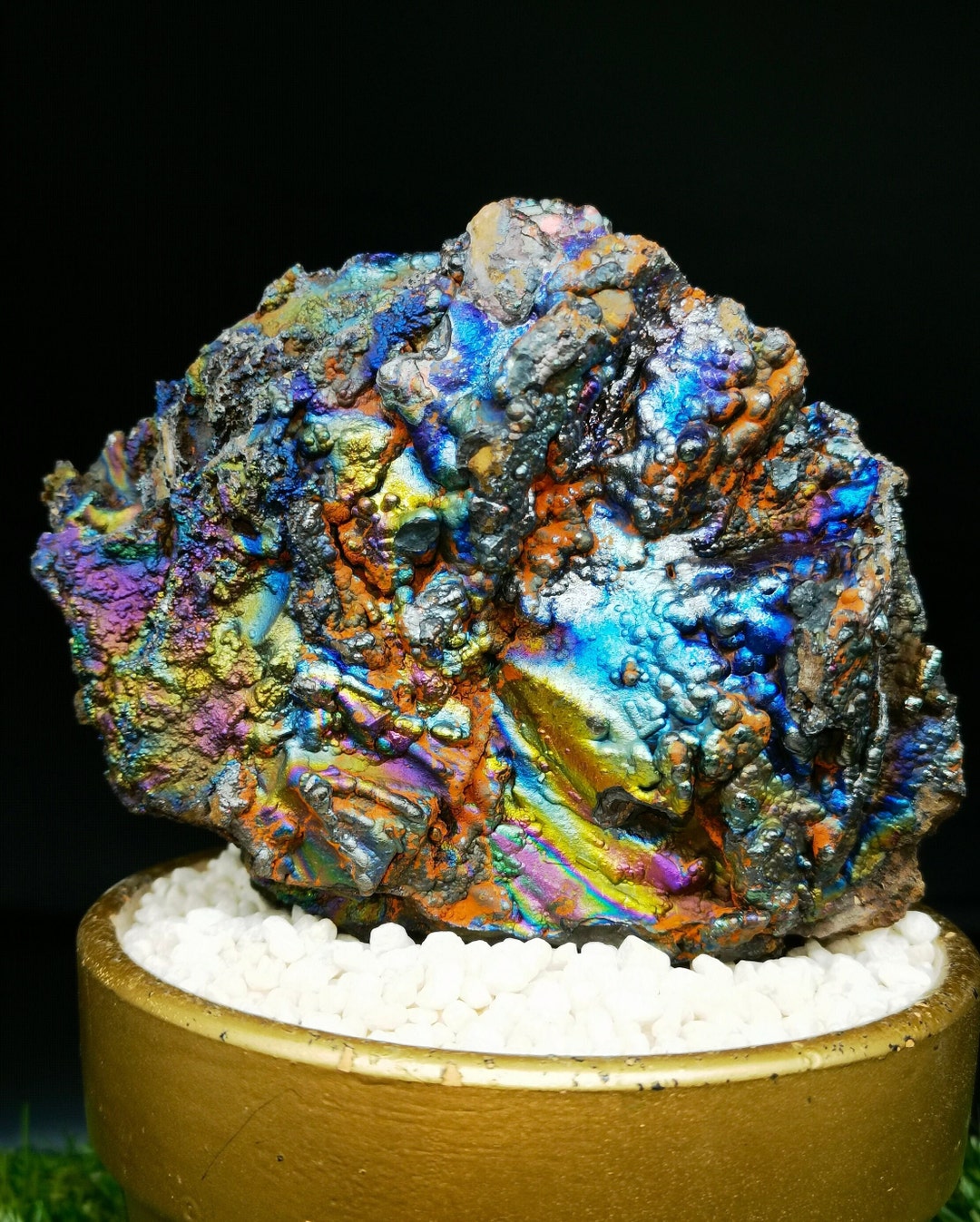 127) Rainbow Color Iridescent Goethite (565g) - Etsy