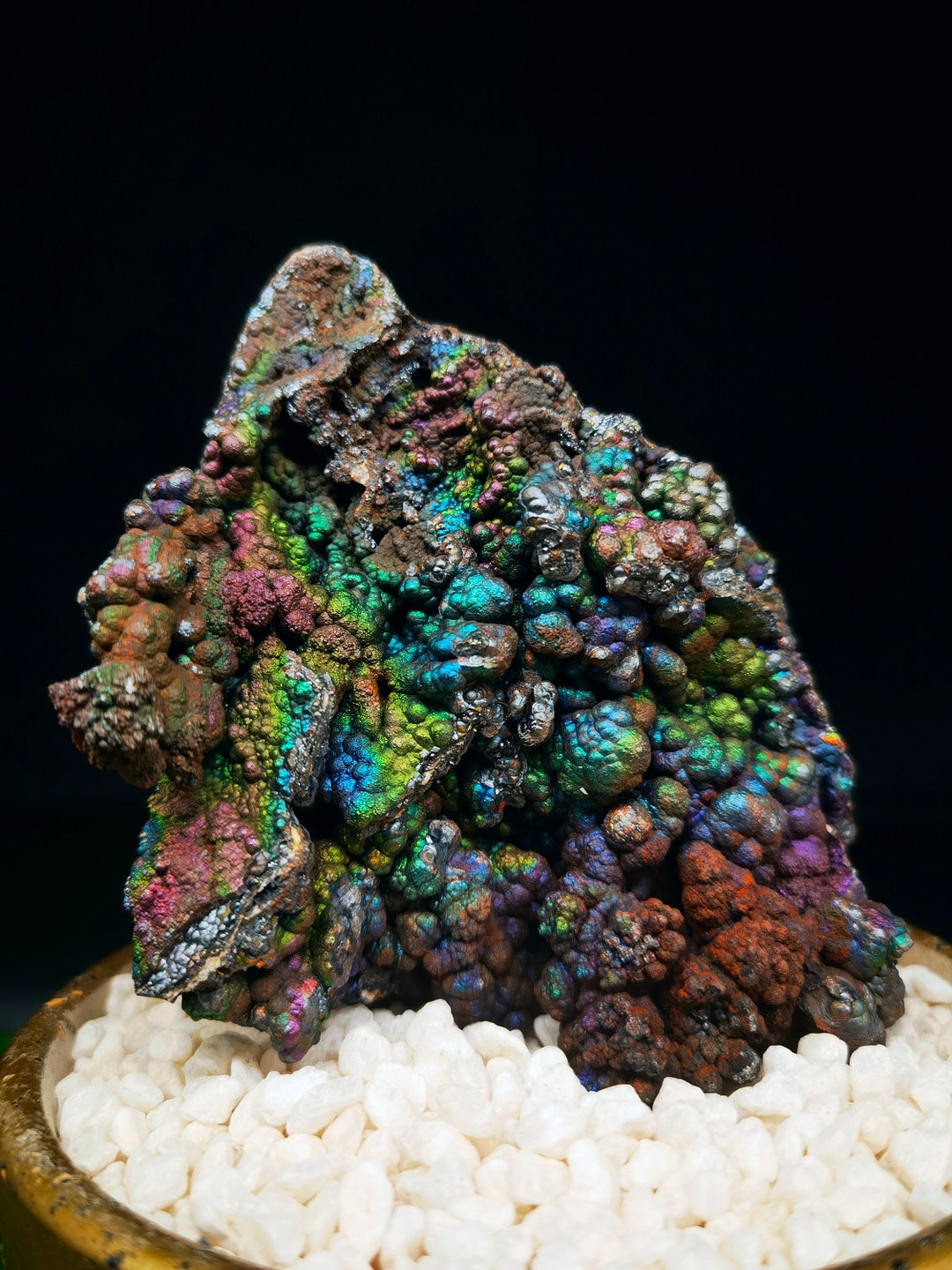 157) Rainbow Color Iridescent Goethite (279g) - Etsy