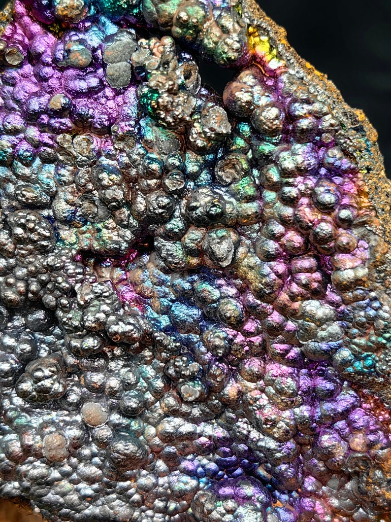 21 Rainbow Color Iridescent Goethite ,100% Natural ,mineral Specimens ...