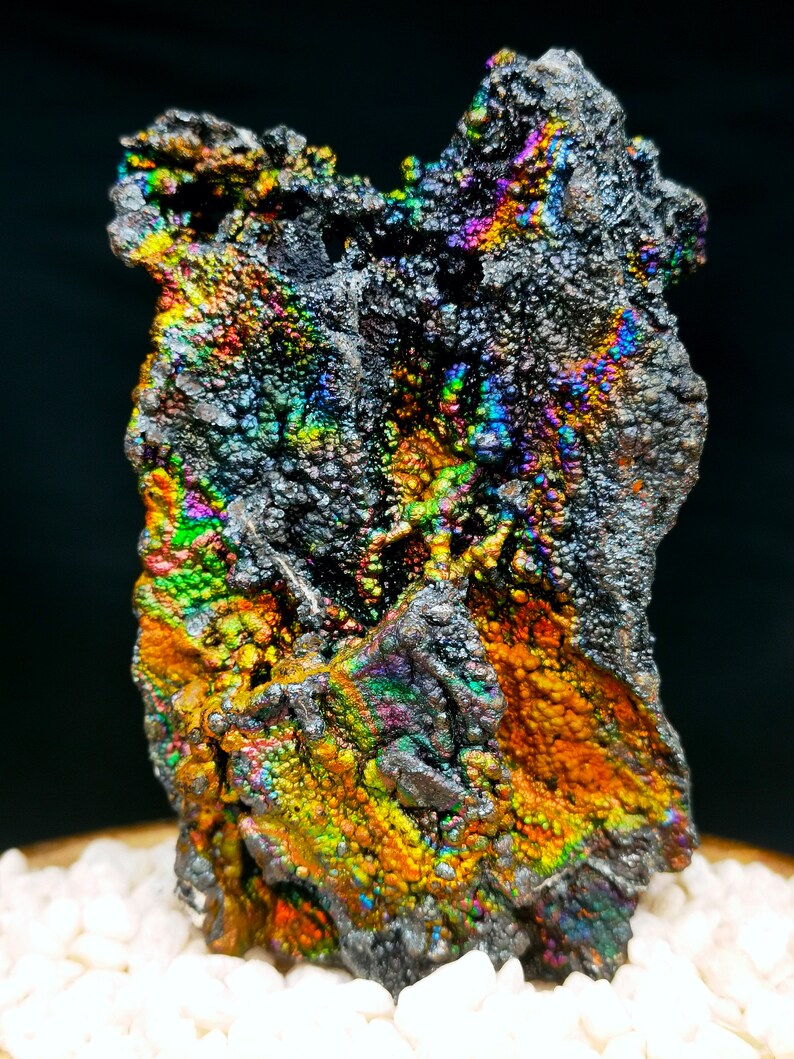 57 Rainbow Color Iridescent Goethite ,100% Natural ,mineral Specimens ...