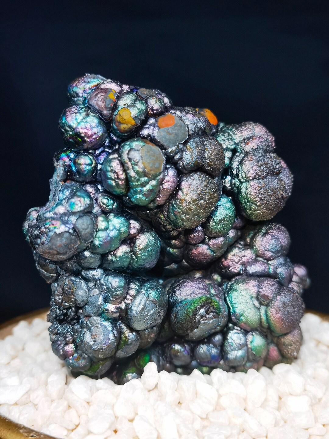 67 )premium Green-ish Pink Turgite ，iridescent Goethite ,mineral ...