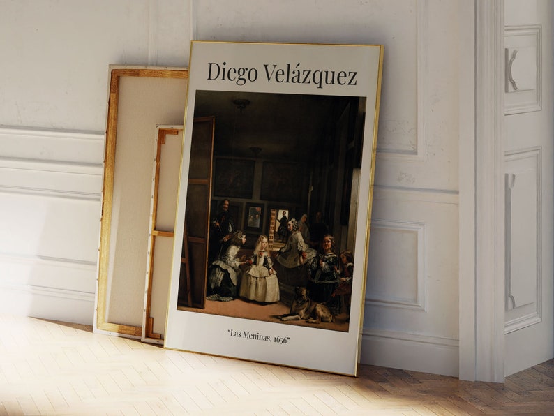 Las Meninas, Diego Velázquez, Famous Painting, Painting Poster, Modern ...