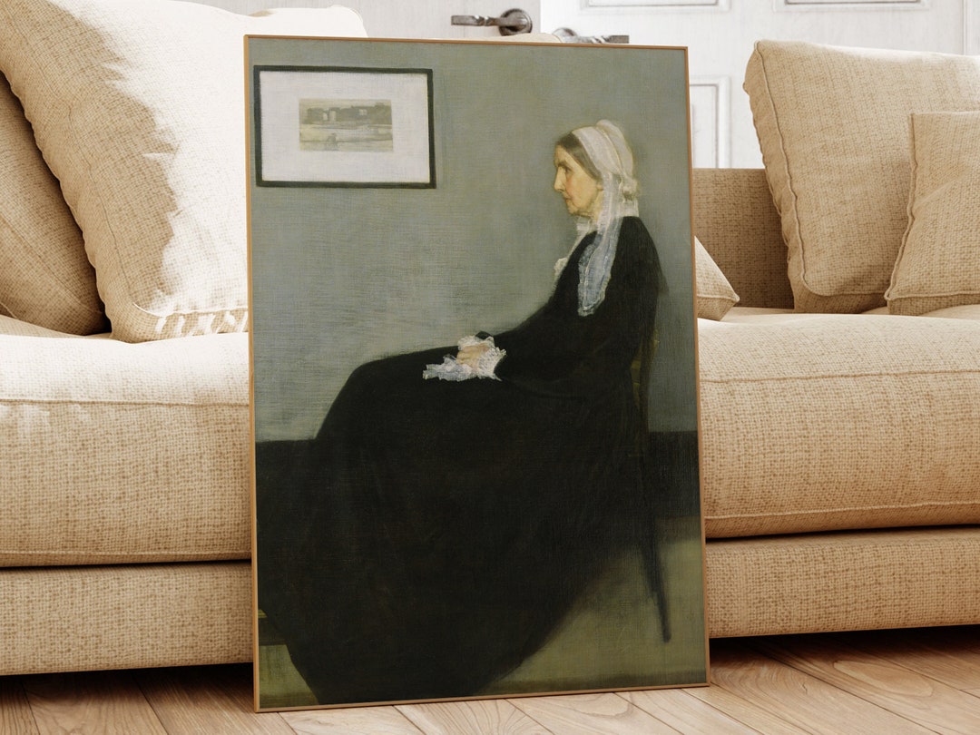 Whistler's Mother, James Mcneill Whistler, Famous Painting, Classic ...