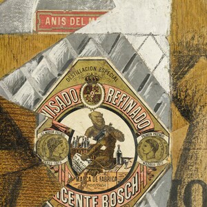 The Anisette Bottle, Juan Gris, Famous Painting, Classic Painting ...