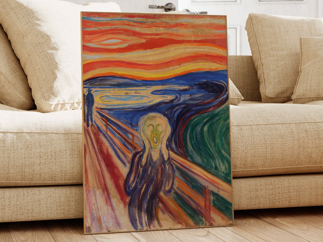 The Scream, Edvard Munch, Famous Painting, Classic Painting, Museum ...