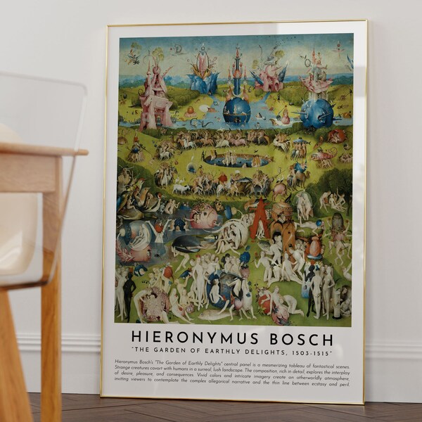 Bosch Famous Poster - Etsy