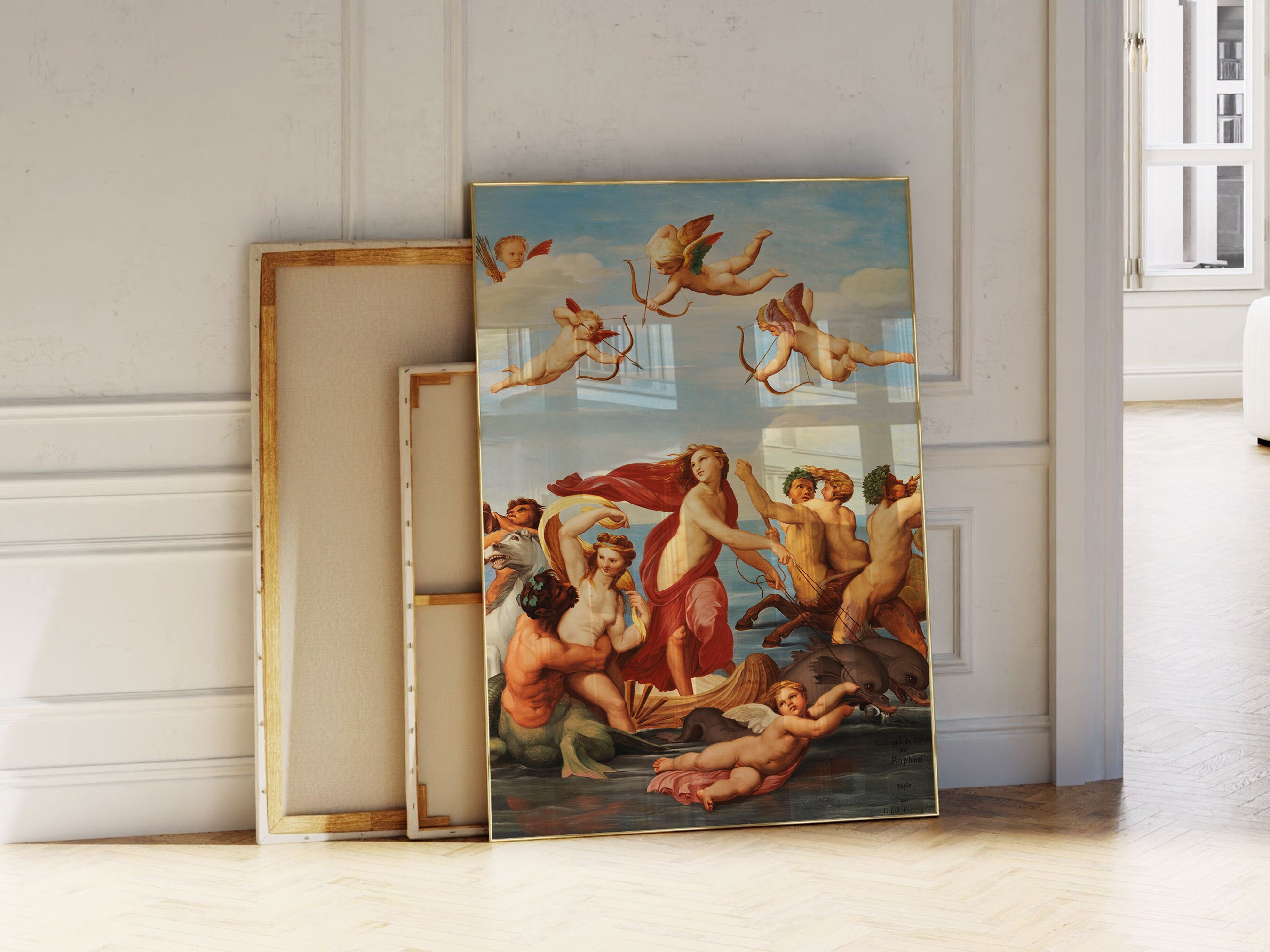 Triumph of Galatea, Raphael De Sanzio, Famous Painting, Classic Painting, Museum Quality Print ...