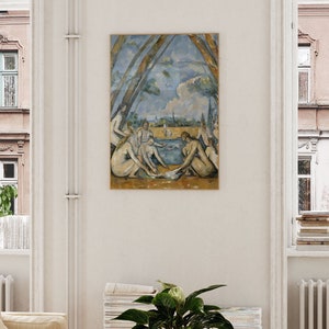 The Large Bathers, Paul Cezanne, Famous Painting, Classic Painting ...