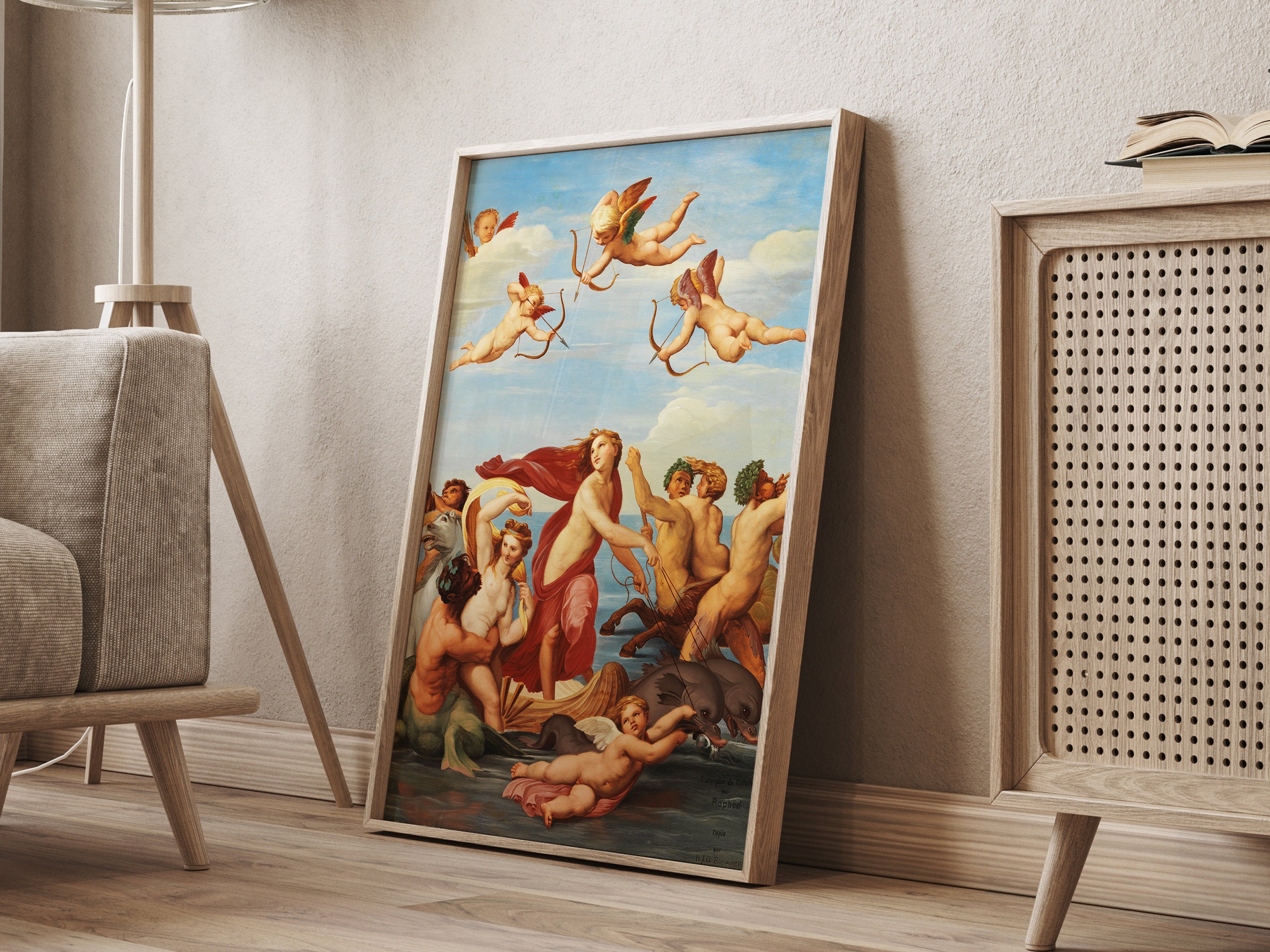 Triumph of Galatea, Raphael De Sanzio, Famous Painting, Classic Painting, Museum Quality Print ...