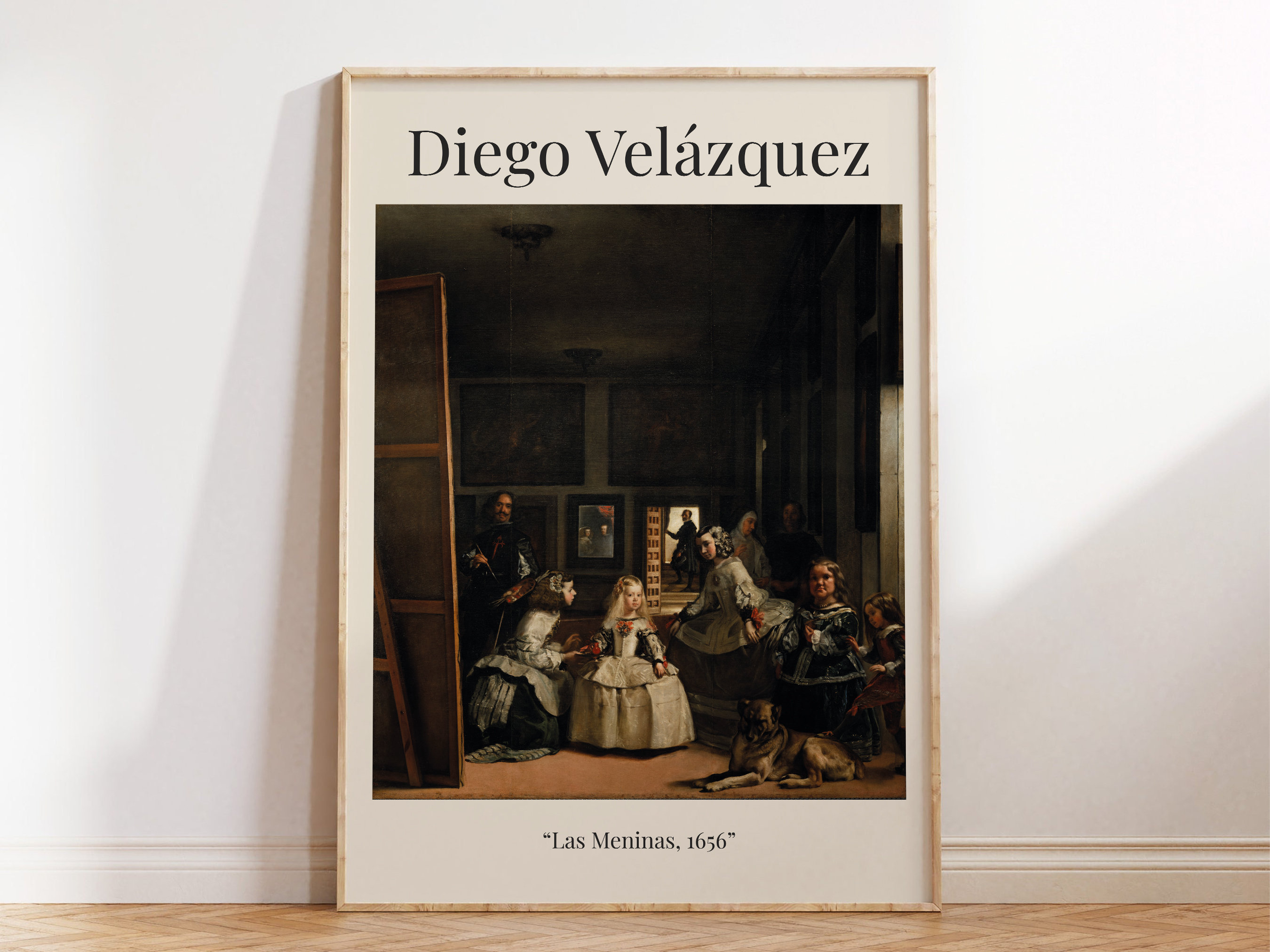 Las Meninas, Diego Velázquez, Famous Painting, Painting Poster, Modern ...