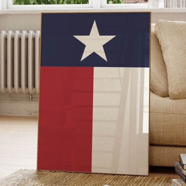 Texas Poster - Etsy