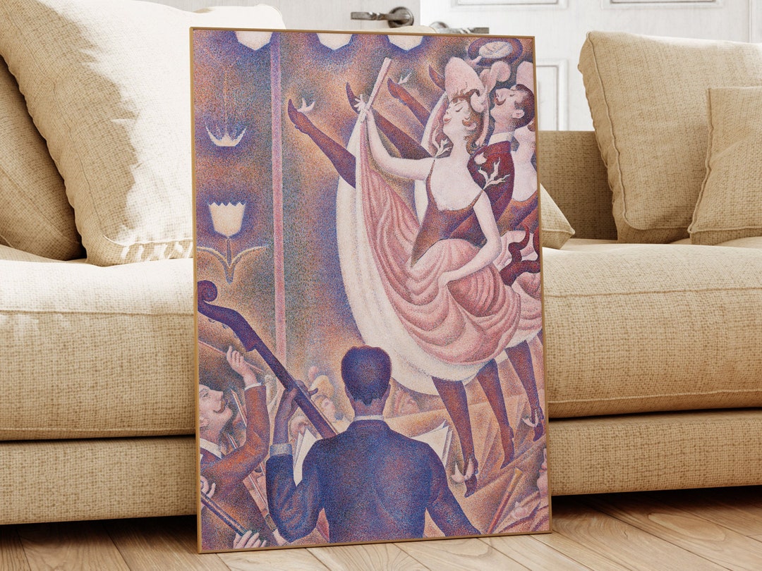 Le Chahut, Georges Seurat, Famous Painting, Classic Painting, Museum ...