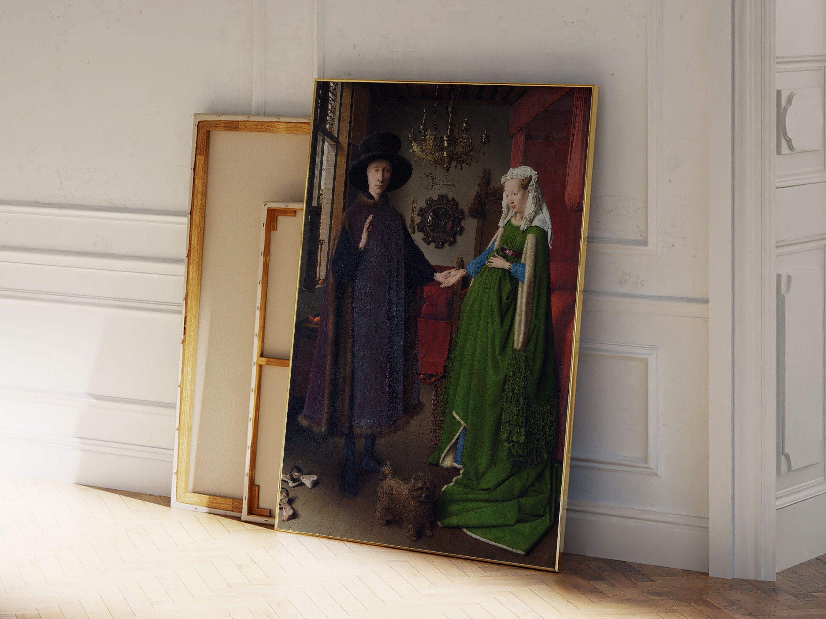 The Arnolfini Portrait, Jan Van Eyck, Famous Painting, Classic Painting ...