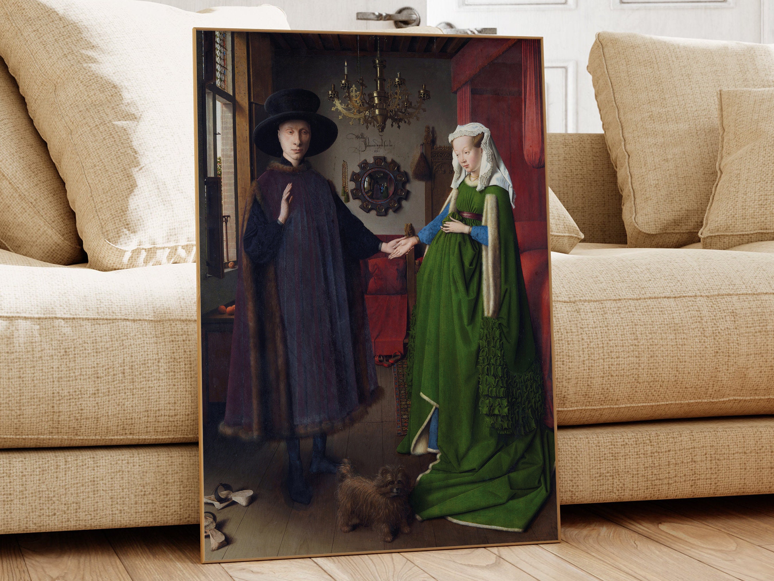 The Arnolfini Portrait, Jan Van Eyck, Famous Painting, Classic Painting ...