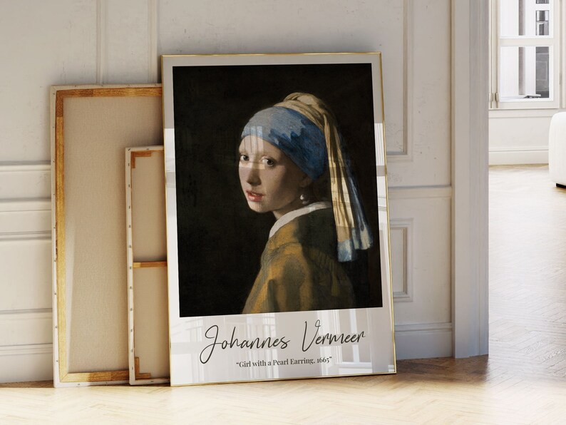 Girl With a Pearl Earring, Johannes Vermeer, Famous Painting, Painting ...