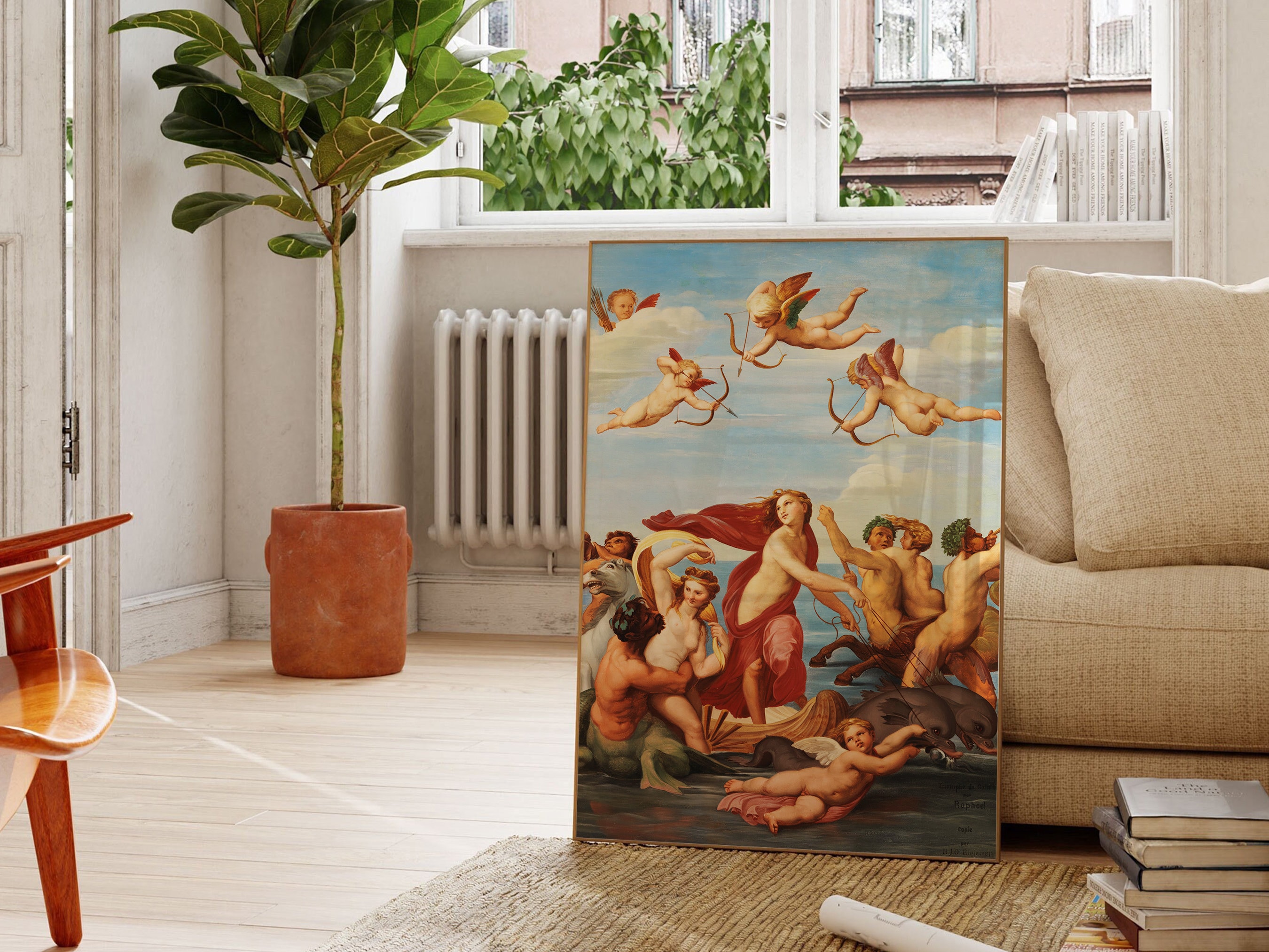 Triumph of Galatea, Raphael De Sanzio, Famous Painting, Classic ...