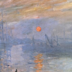 Impression Sunrise, Claude Monet, Famous Painting, Painting Poster ...