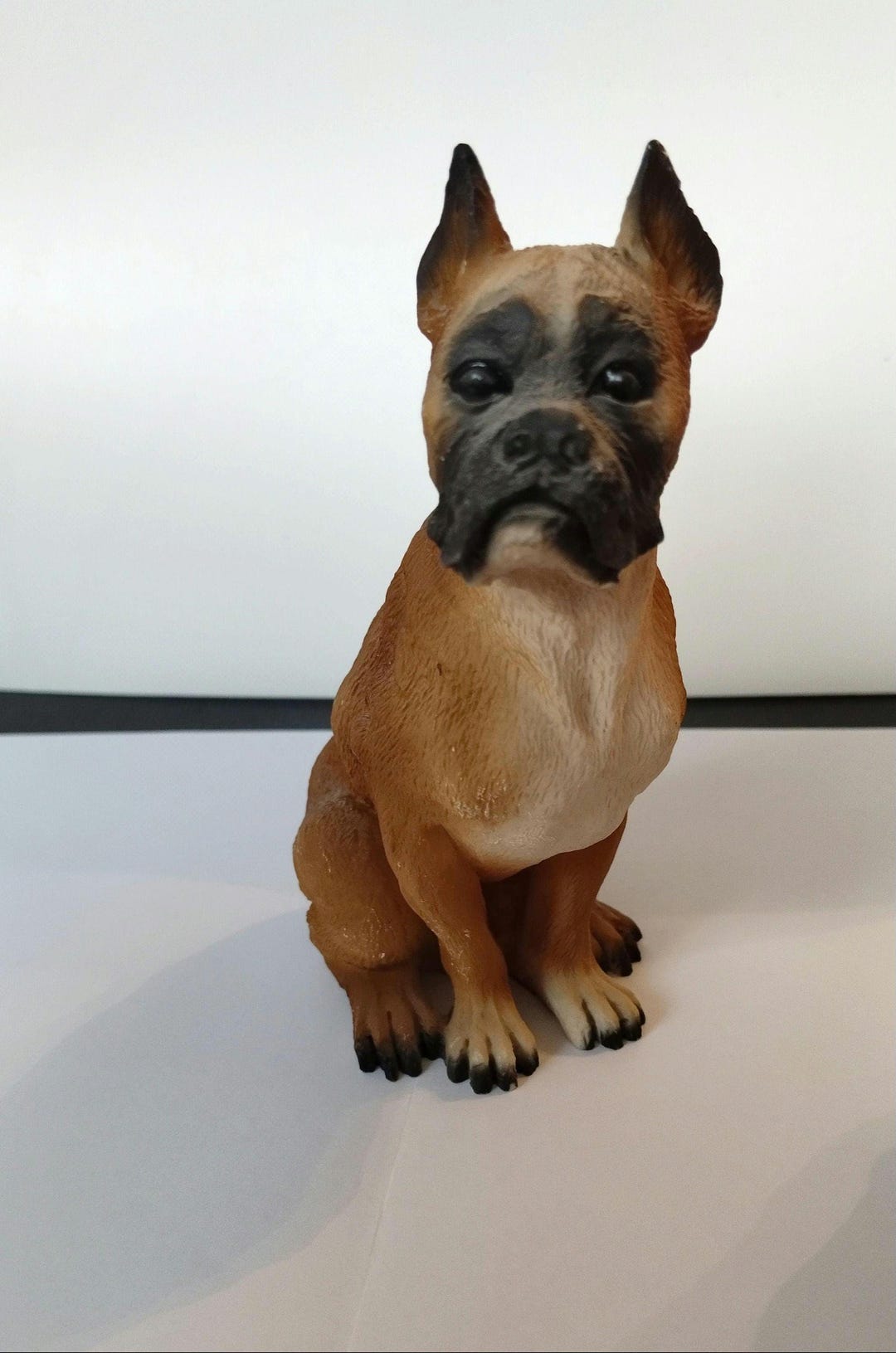 Vintage Dog Statue, Figure Boxer/decorative Figure/small Decorative ...