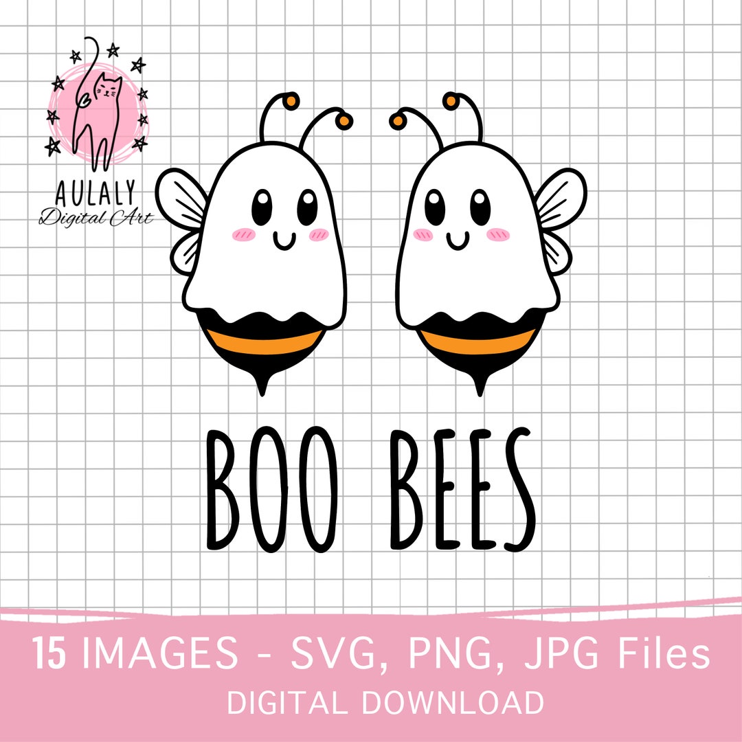 Boo Bees Svg, Boo Bees PNG , Boo Bees Shirts, Funny Halloween, Spooky ...