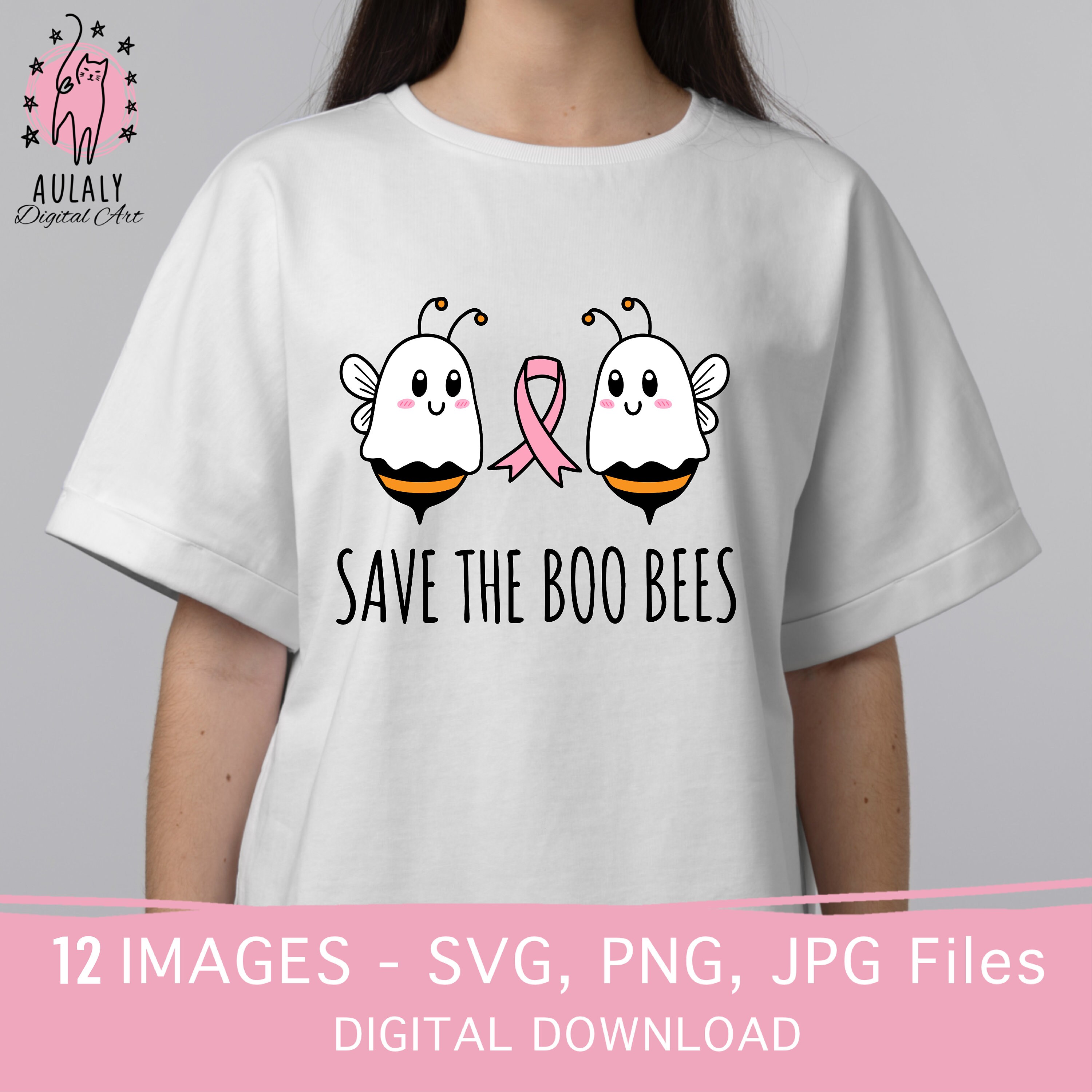 Save the Boo Bees Svg, Bees Breast Cancer, Save the Boo Bees PNG , Save ...