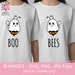 Boo Bees Svg, Boo Bees PNG , Boo Bees Shirts, Funny Halloween, Spooky ...