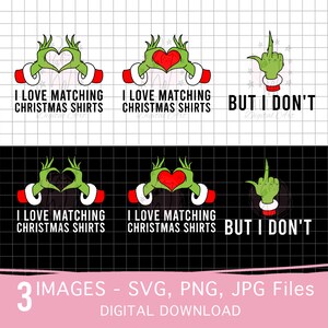 I Don't Do Matching Christmas Outfits Svg Png, but I Do Svg Png, Family ...
