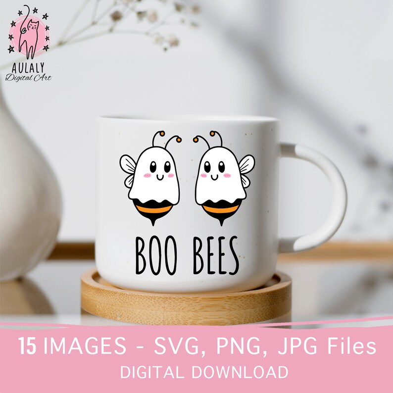 Boo Bees Svg Boo Bees PNG Boo Bees Shirts Funny Halloween - Etsy