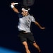 Roger Federer (backhand) | Clear Acrylic Keychain With Metal Clasp ...