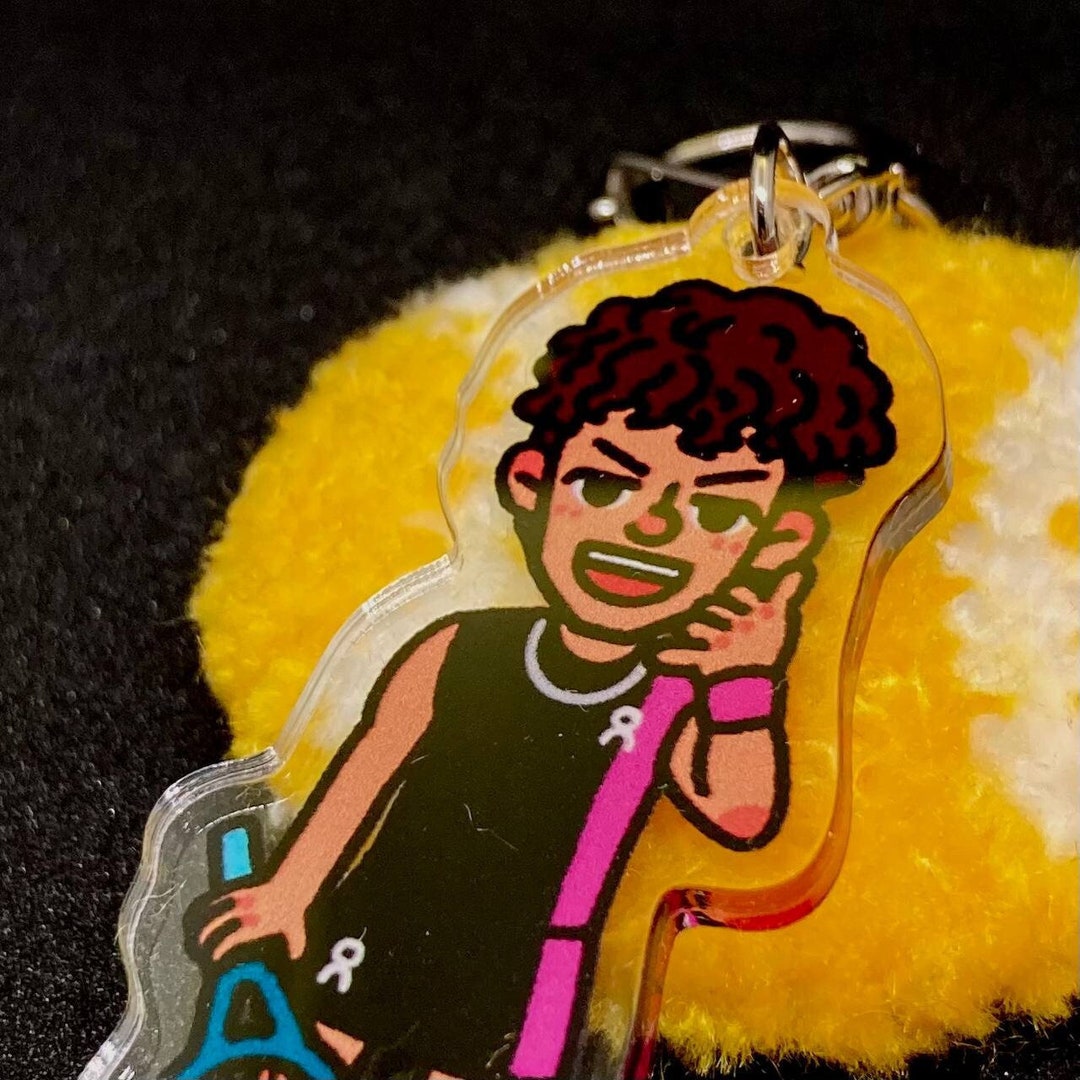 Ben Shelton | Clear Acrylic Keychain With Metal Clasp - Etsy