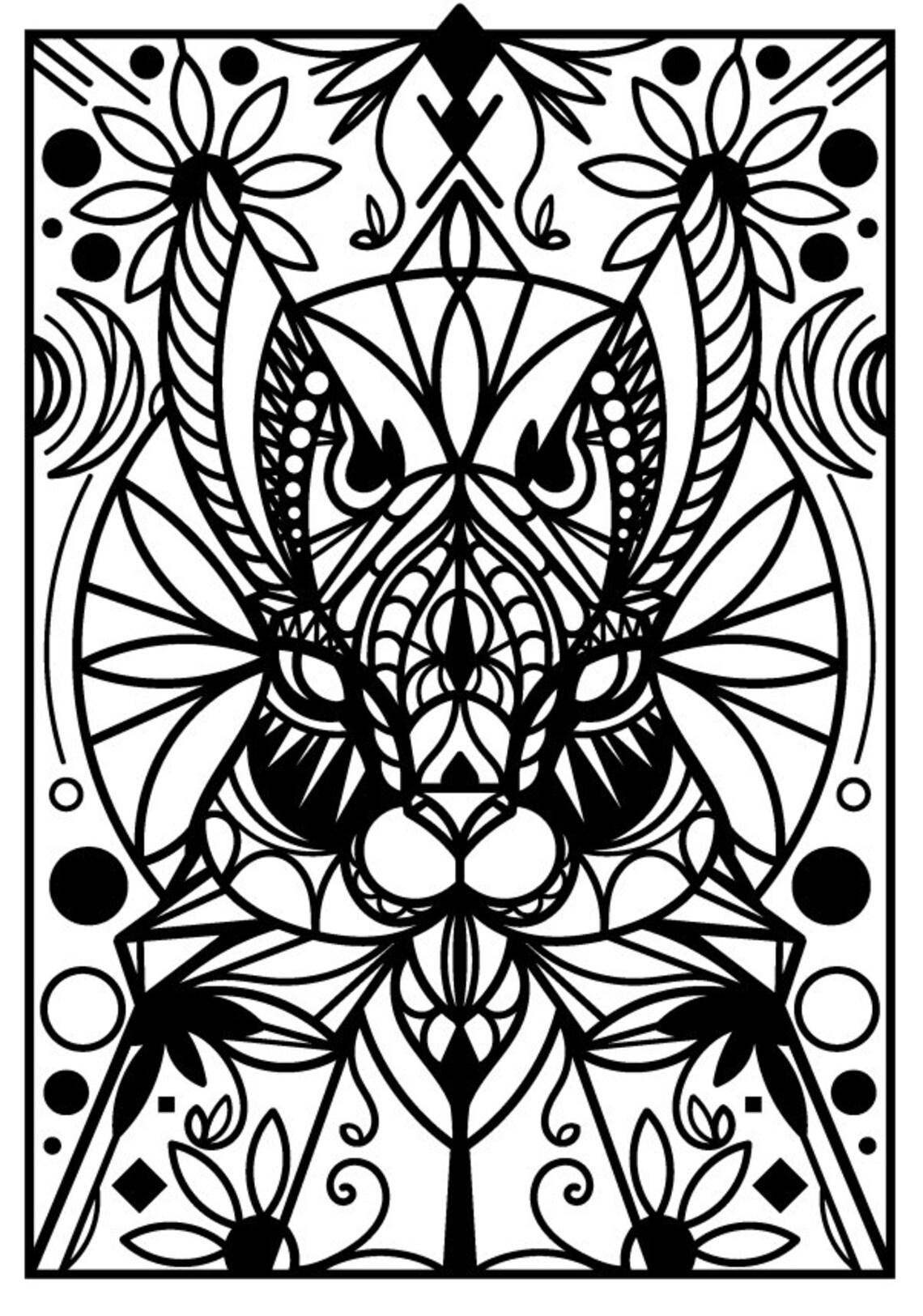 6 Printable Coloring Pages + 1 FREE (7 Total) - Coloring for Adults and ...