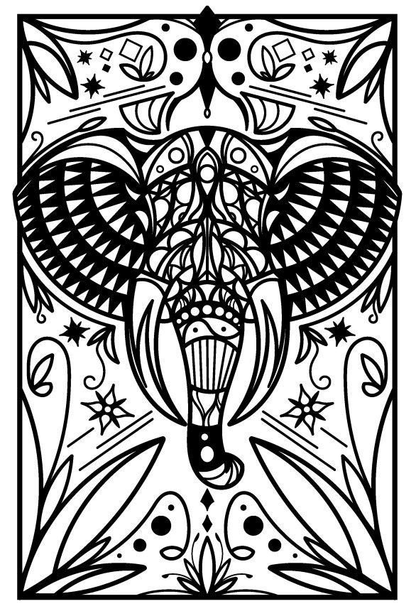 6 Printable Coloring Pages + 1 FREE (7 Total) - Coloring for Adults and ...