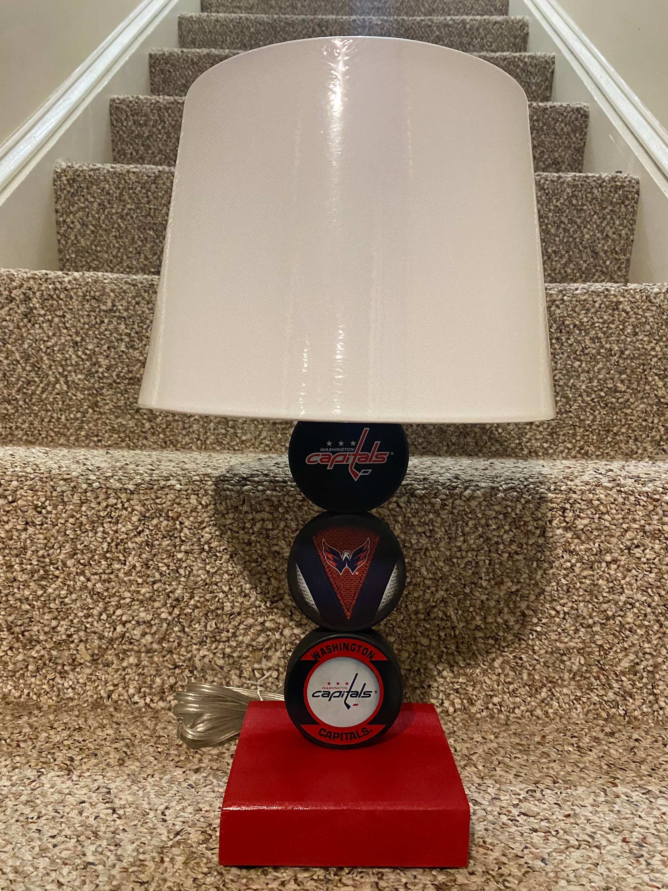 Hockey Puck Lamp - Etsy