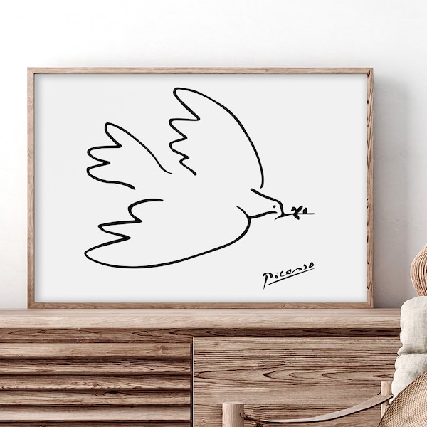 Bird Line Drawing - Etsy