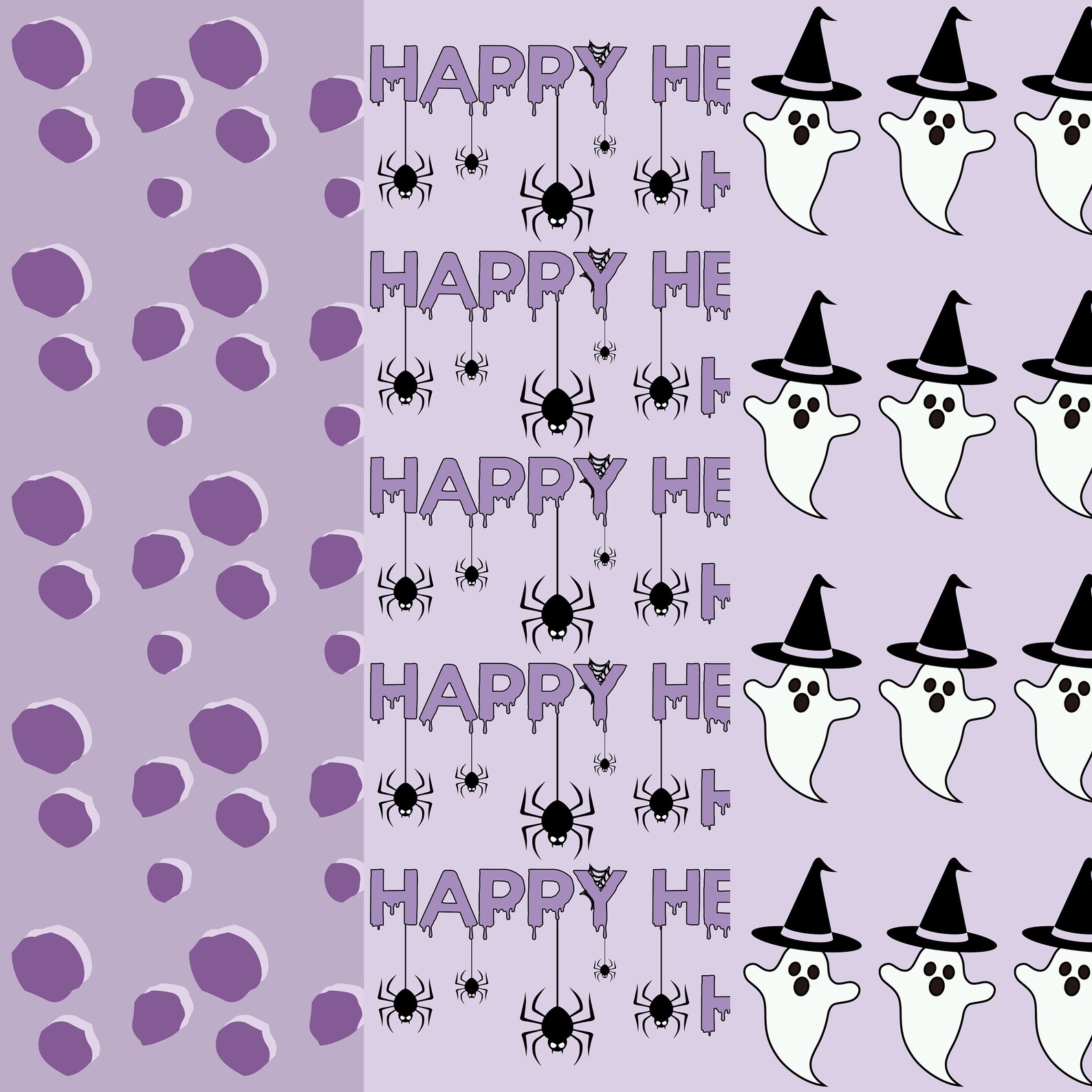 Spooky Halloween Digital Pattern Collection 21 High-res - Etsy