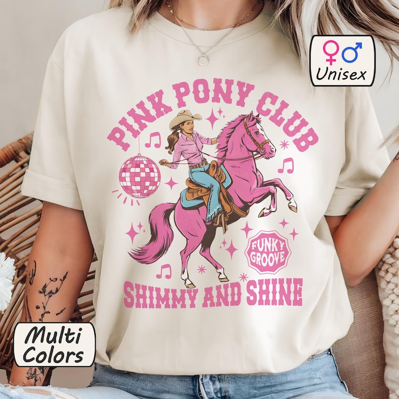 Pink Pony Club Shirt - Etsy